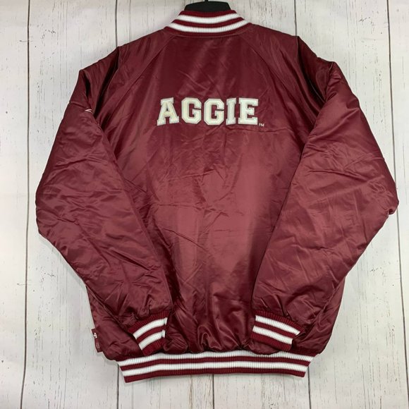 NCAA | Jackets & Coats | Texas Am Aggies Ncaa Varsity Jacket Red New ...